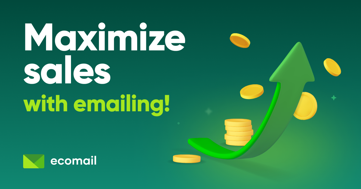 Maximize sales with email marketing | Ecomail.app